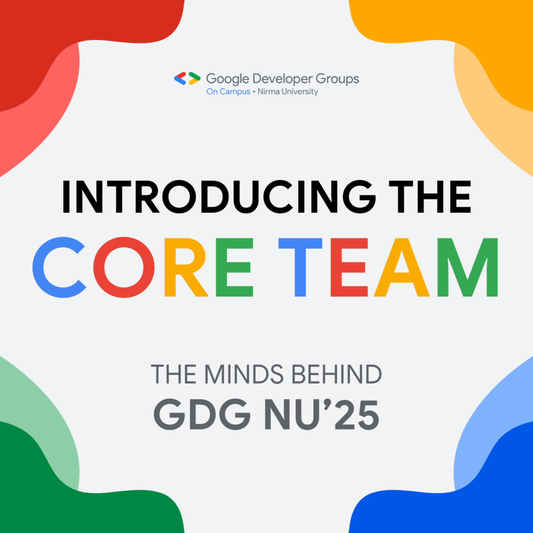 See GDG on Campus Journey: Info Session at Google Developer Groups GDG on Campus Nirma ...